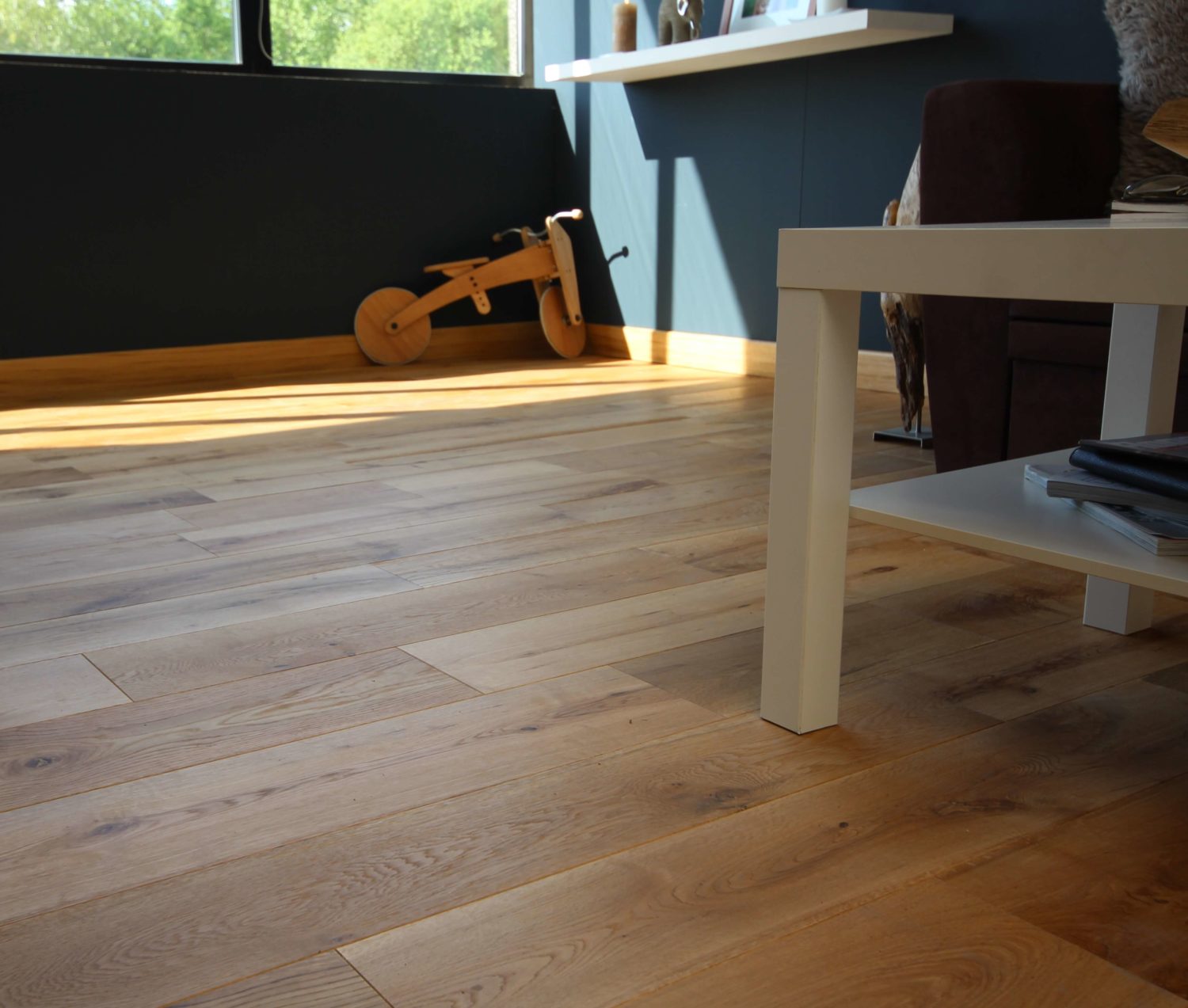Parquet Chene Massif Naturel EASIKLIP | Parquet Clipsable Chêne massif
